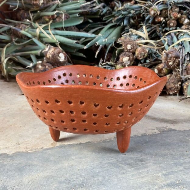 Frutero de Barro Rojo de Oaxaca